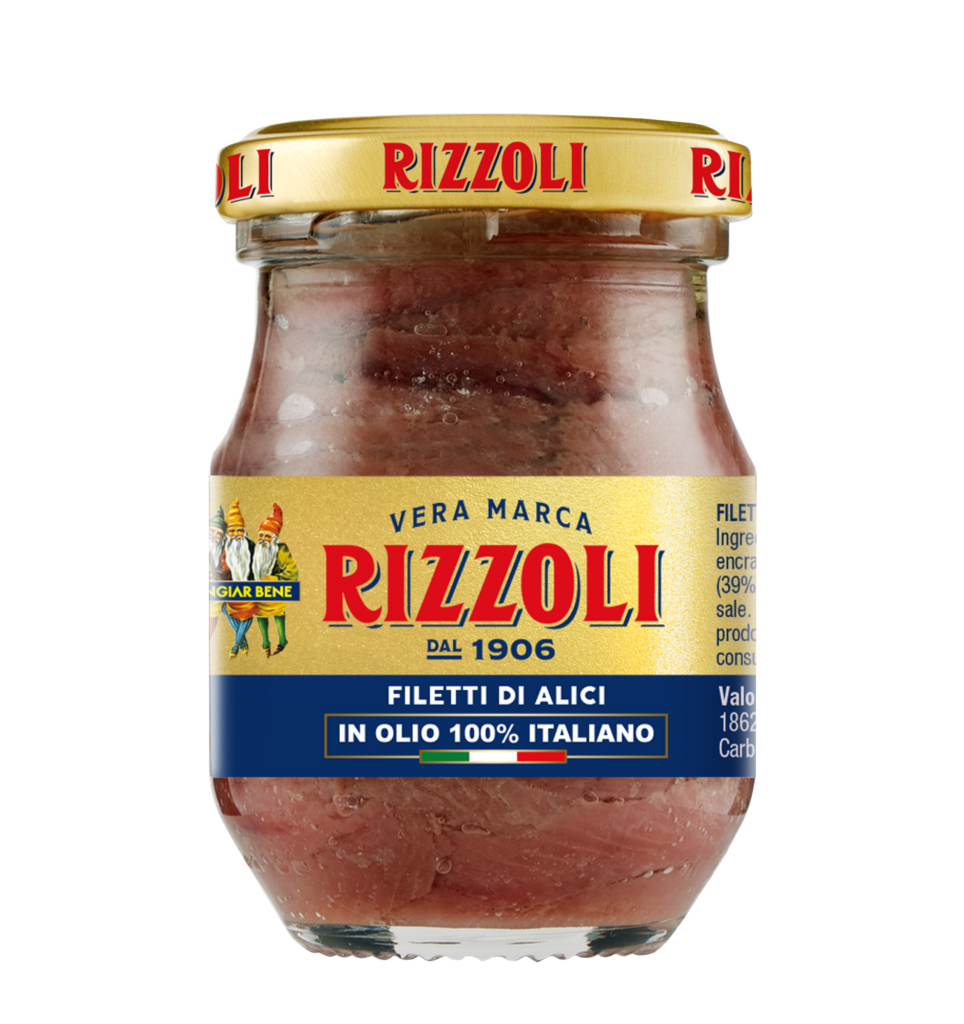 Anchovy Fillets in 100% Italian oil | Rizzoli