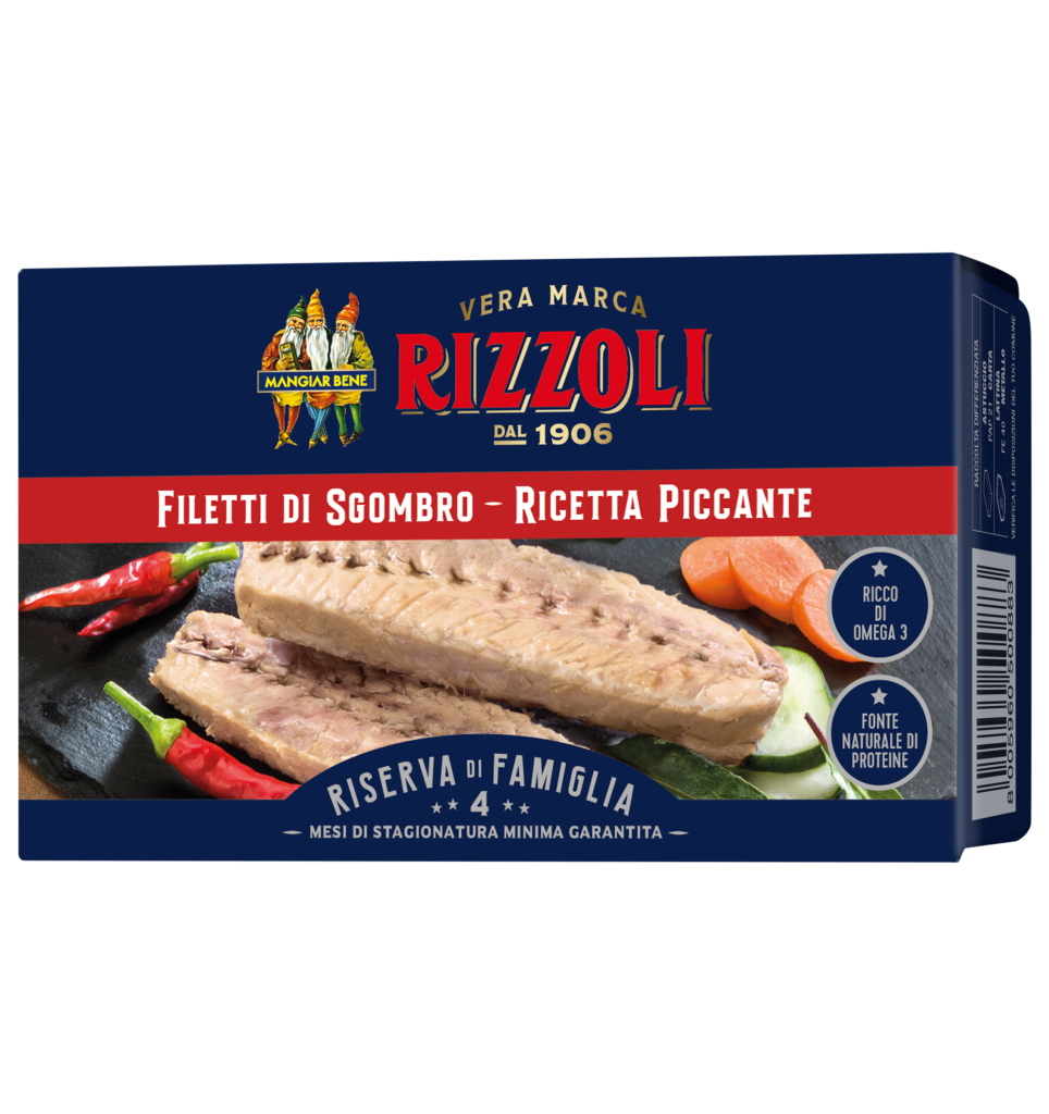 Filetti di Sgombro Ricetta Piccante Riserva di Famiglia | Rizzoli