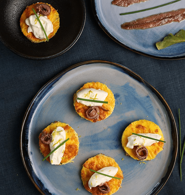 Baked omelet with whipped egg whites and Rizzoli's Anchovies of the ...